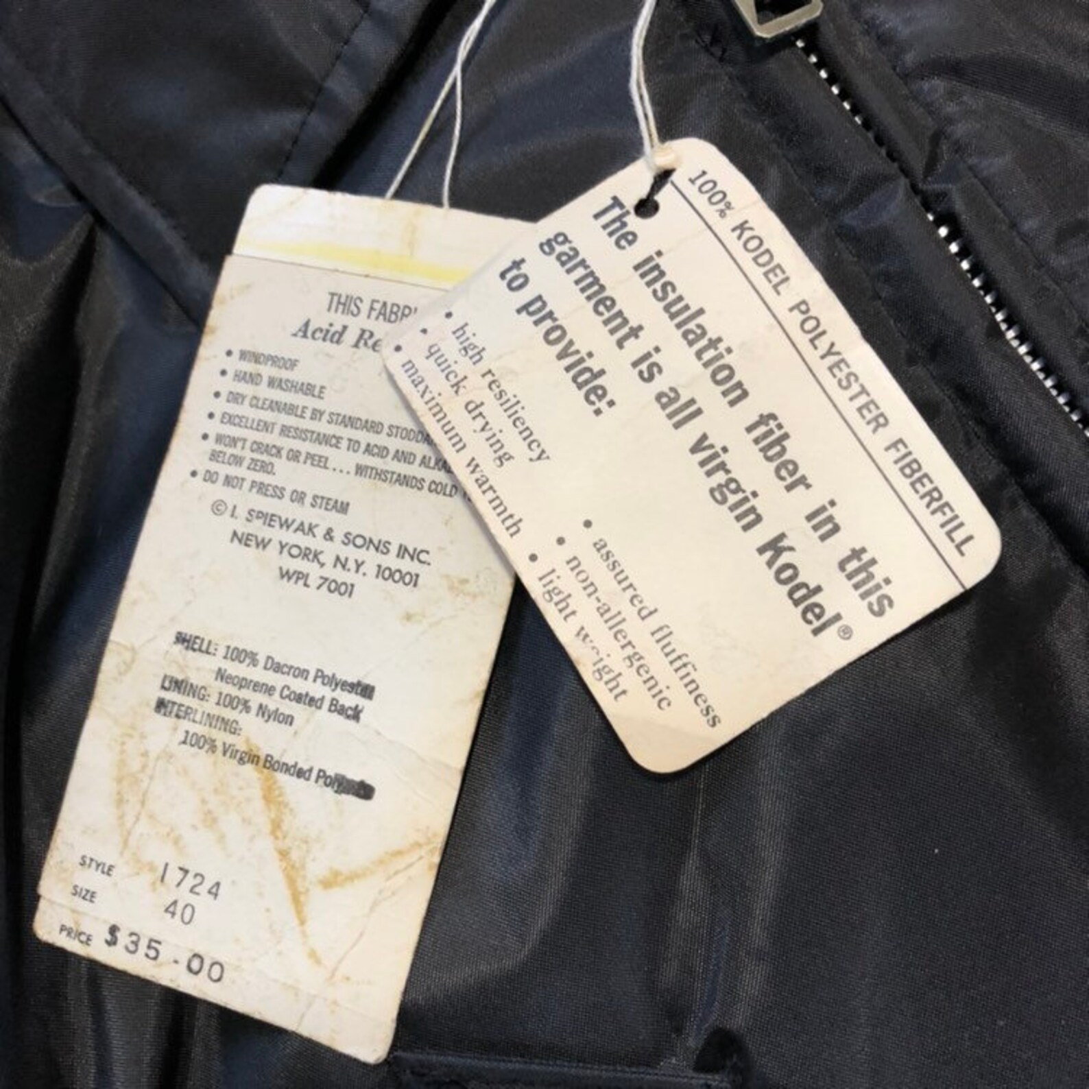 70s GOLDEN FLEECE Work Jacket Xl Made in Usa New With Tags Nos ...