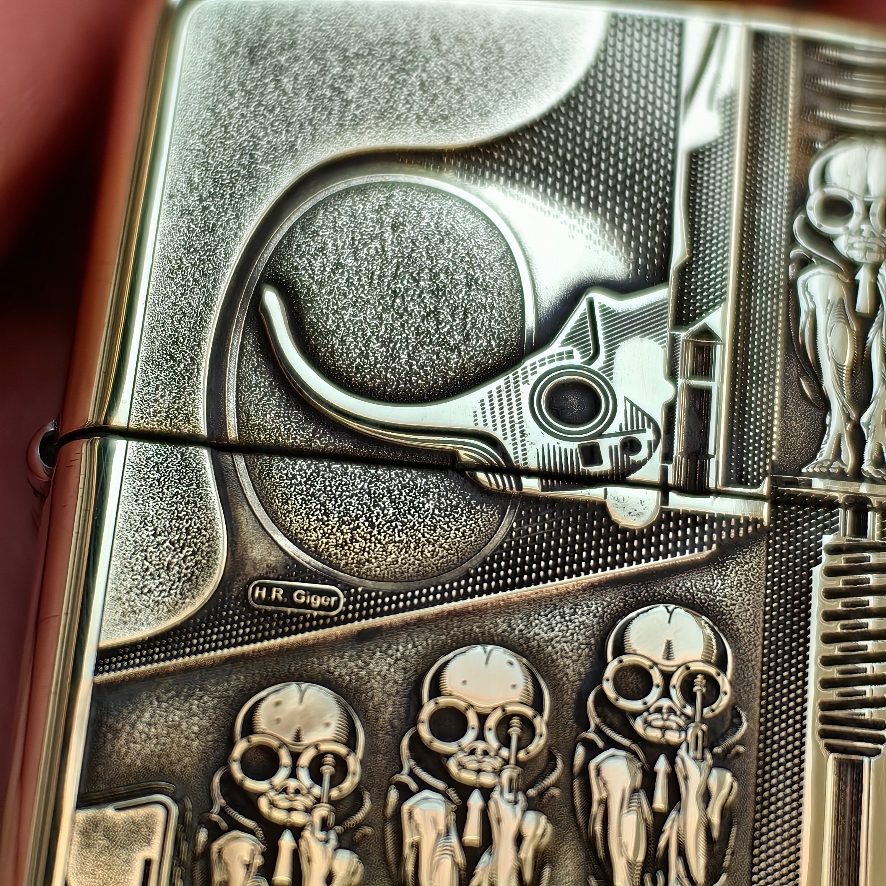 Zippo HR Giger Alien Prometheus Birthmachine - Etsy