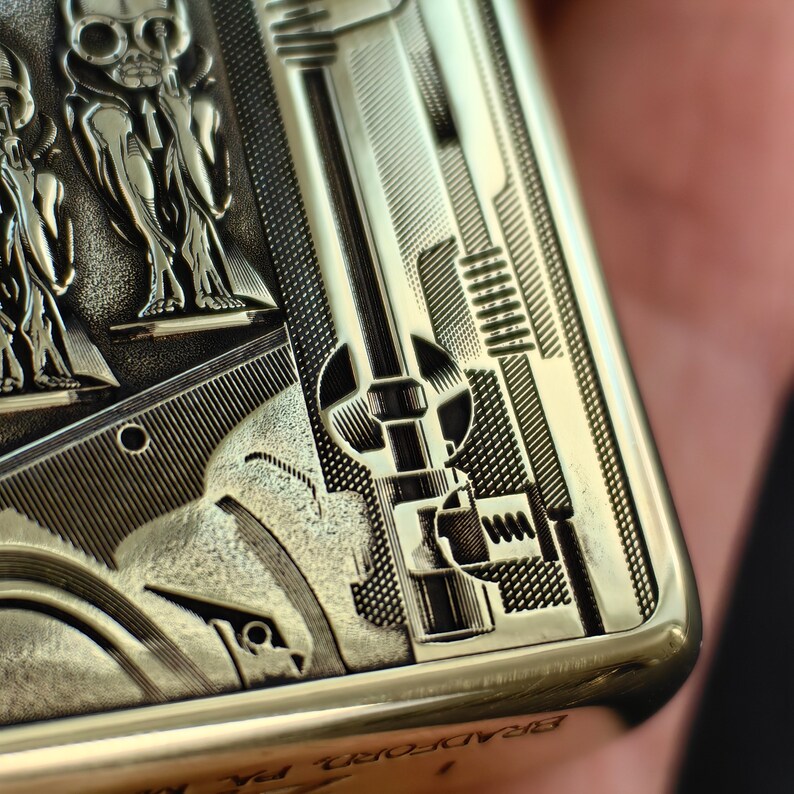 Zippo HR Giger Alien Prometheus Birthmachine - Etsy