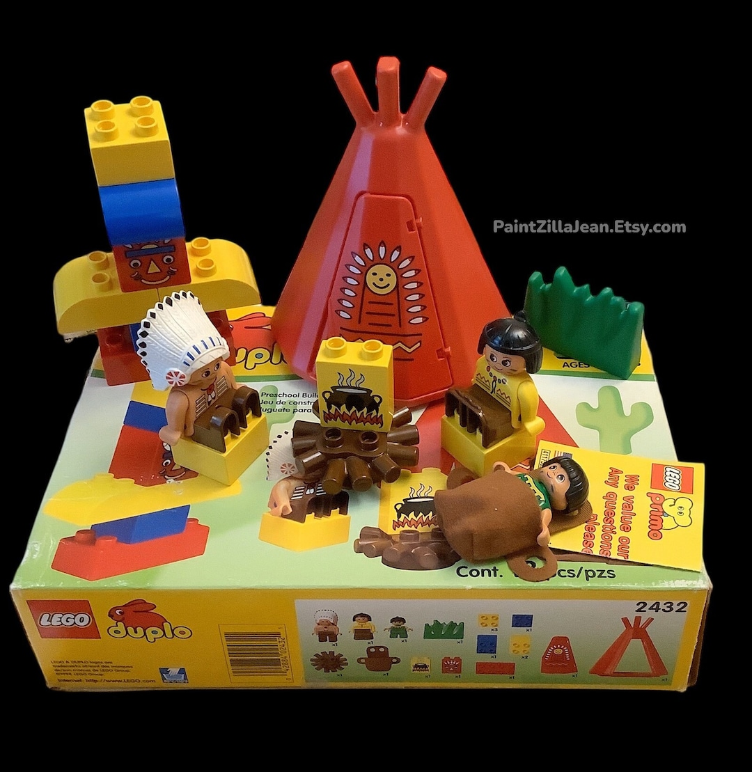 Lego, Duplo, 2432, 1990s Lego, Preschool Building Toys, 18 Pieces, Ages ...