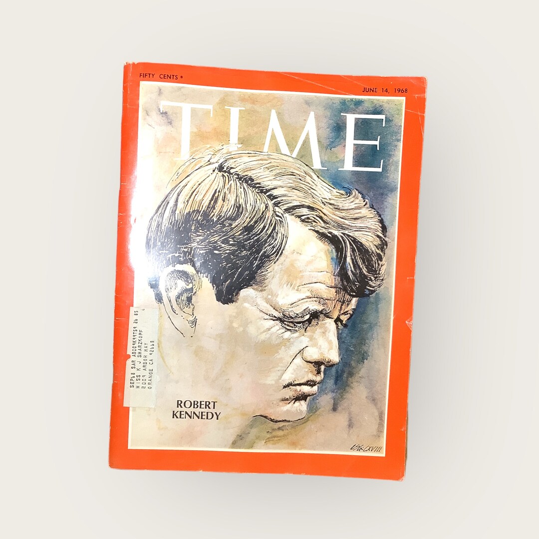 Time Magazine, June 14th, 1968. Politics, History, Volume 91 No. 24 the ...