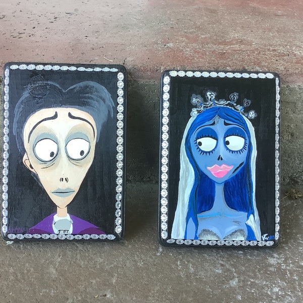 Corpse Bride Painting - Etsy