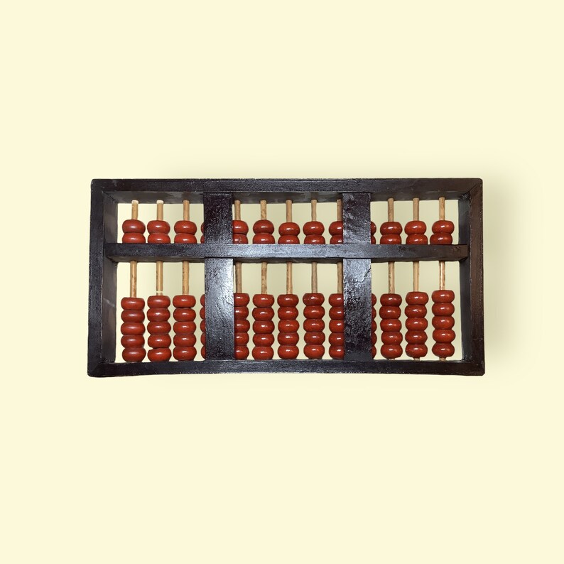 Vintage Abacus, Lotus Flower Brand, Made in the Peoples Republic of ...