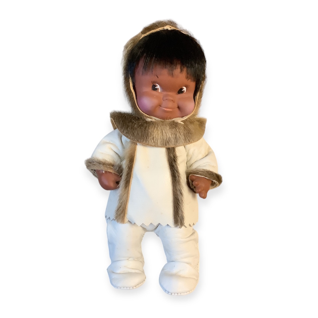 Inuit Regal Canadian Doll, Kewpie Style, Adorable Eskimo Doll ...