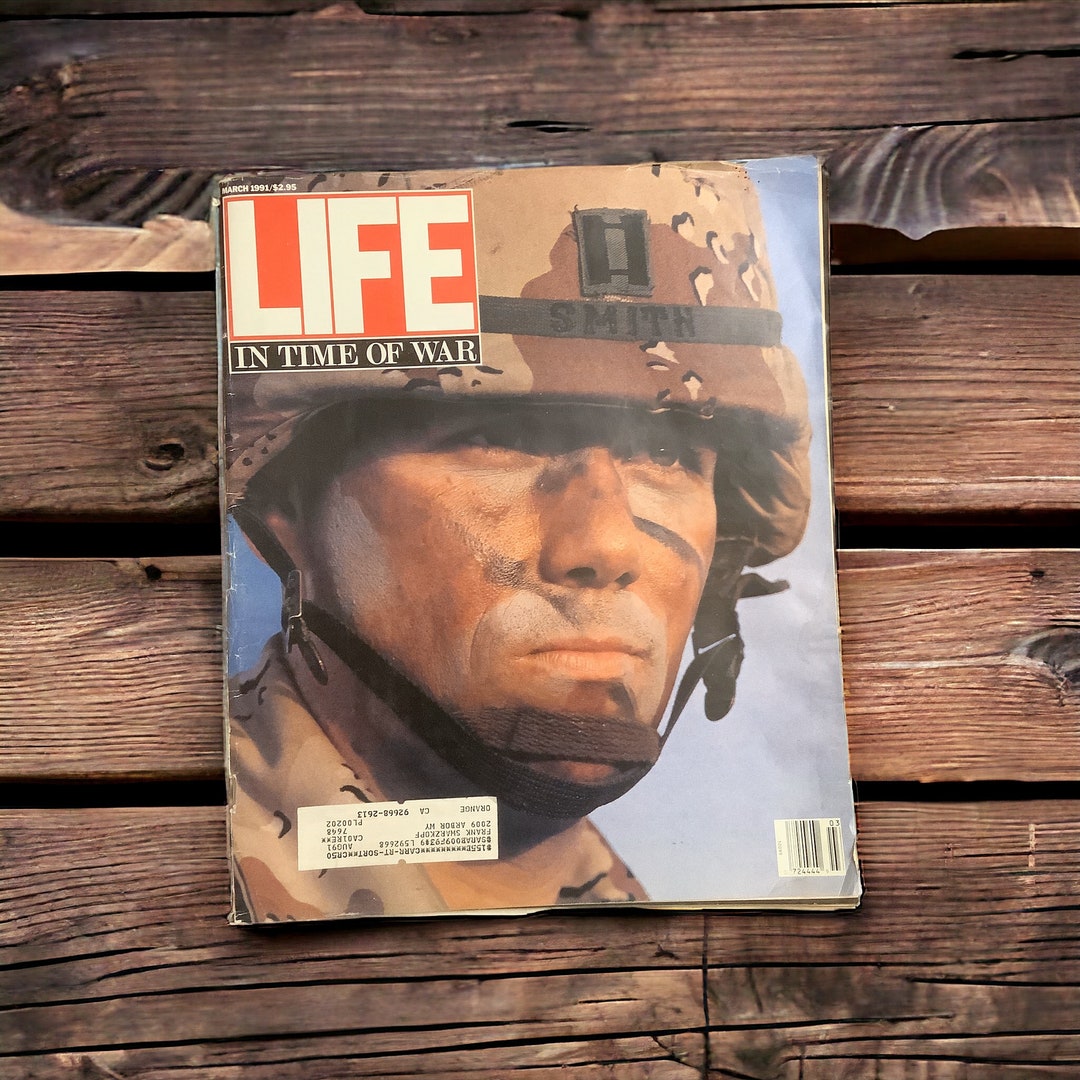 Rare Life Magazine, March 1991 Captain David Ray Smith Desert Storm ...