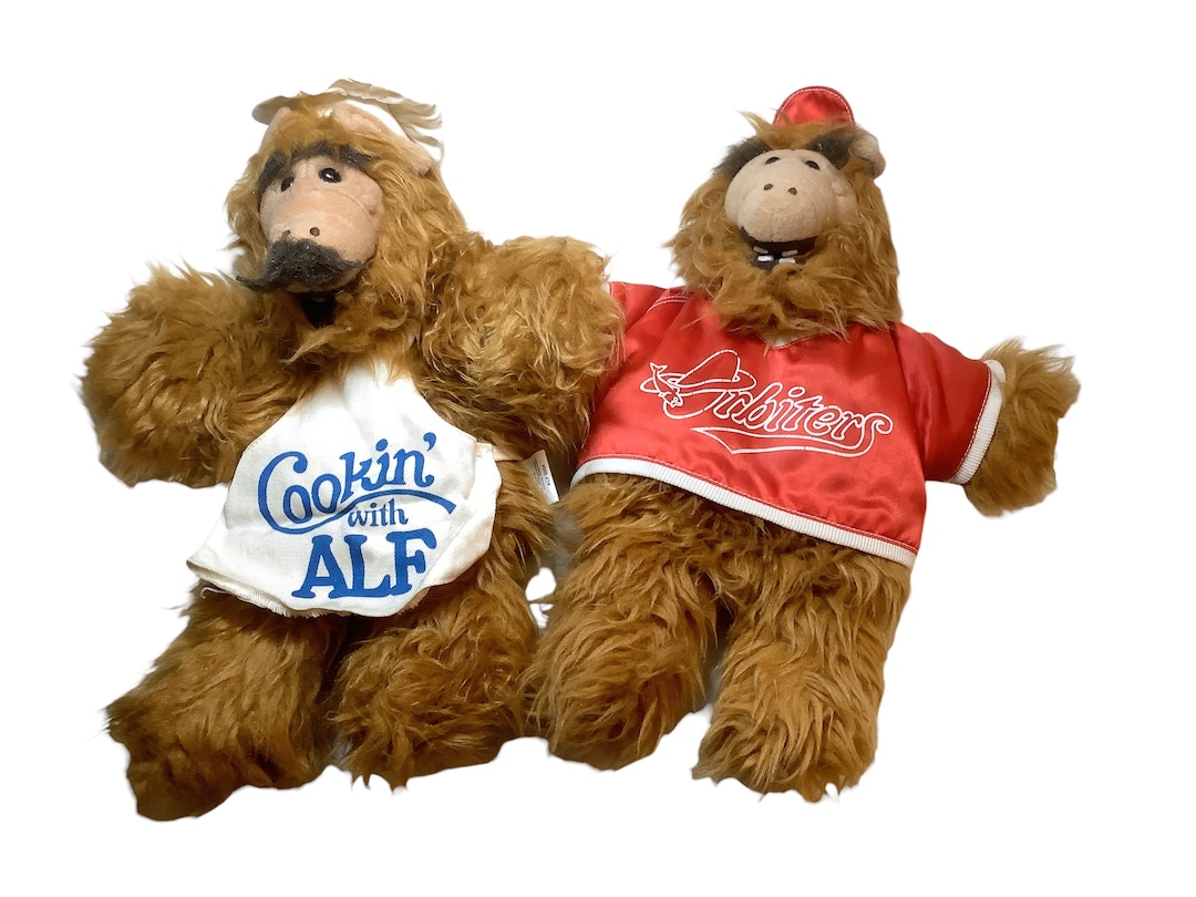 Lot of 2, Alf Hand Puppets From Burger King 1988 - Etsy
