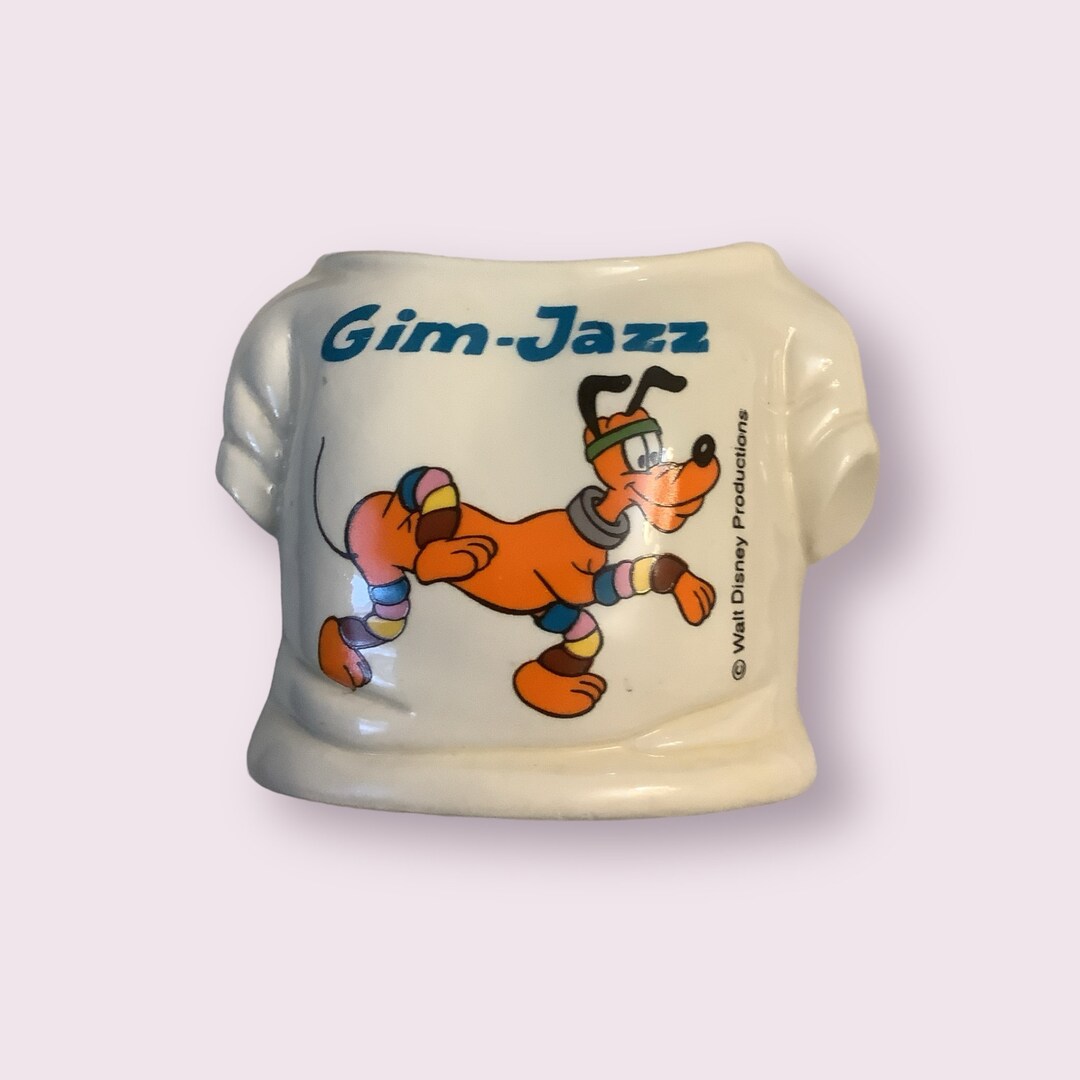 Extremely RARE Gim Jazz, Walt Disney Productions Planter, Pluto ...