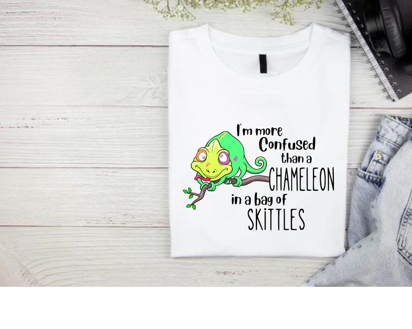 I'm More Confused Than A Chameleon in A Bag of Skittles, Chameleon Cut ...