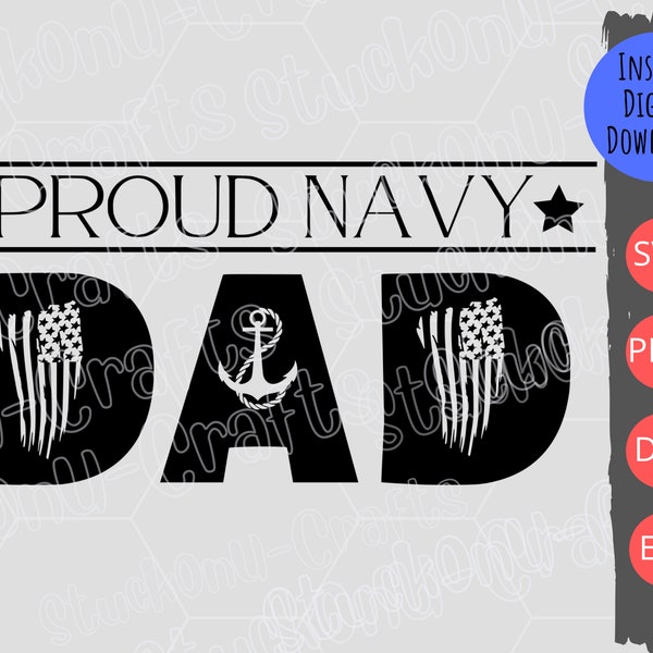 Navy Dad - Etsy