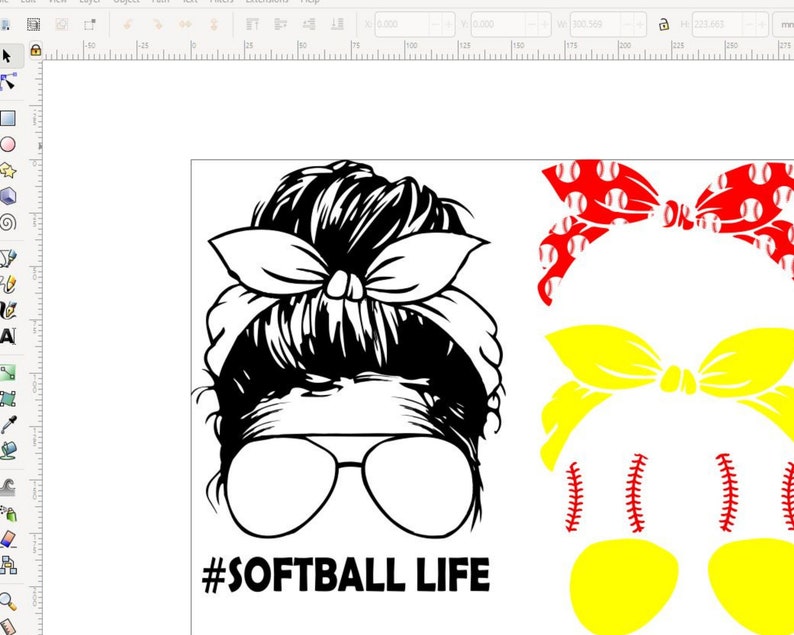 Softball Life Svg Messy Bun Mom Messy Bun Softballcut Etsy Österreich