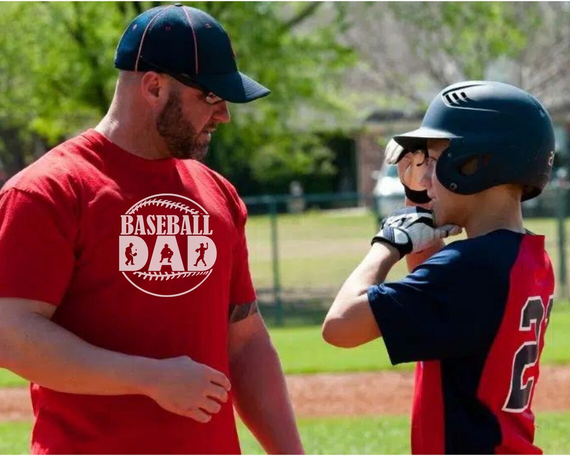 Baseball Dad Digital Download Baseball Dad Shirt Design - Etsy