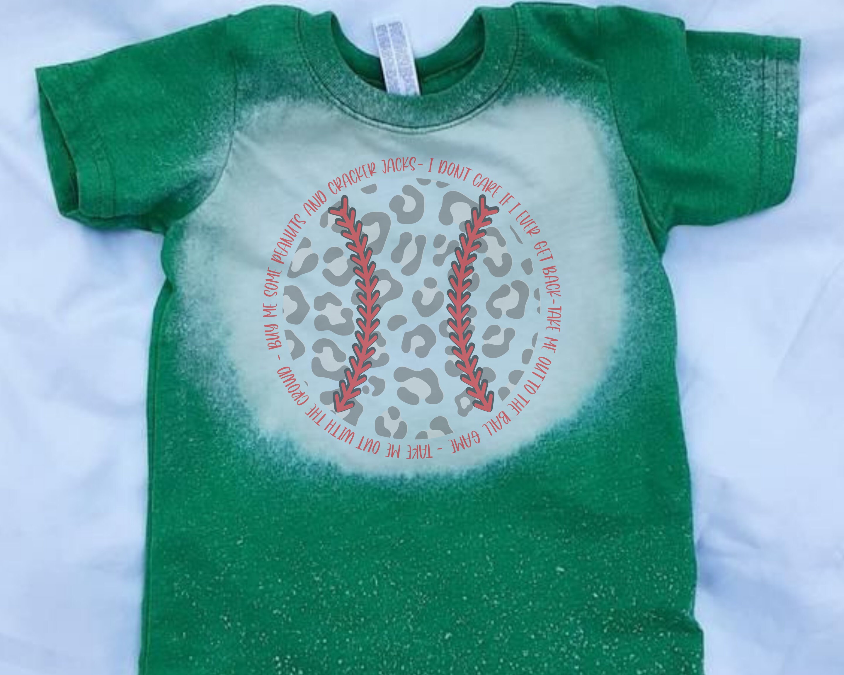 Baseball Leopard Print SVG File Take Me Out to the Ball Game - Etsy