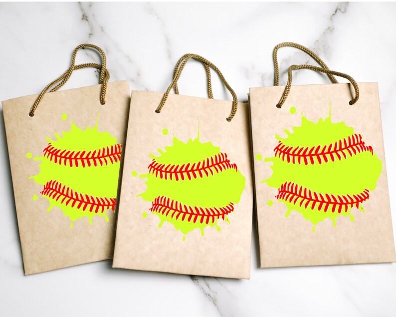 Softball Splatter SVG Paint Splashcut - Etsy
