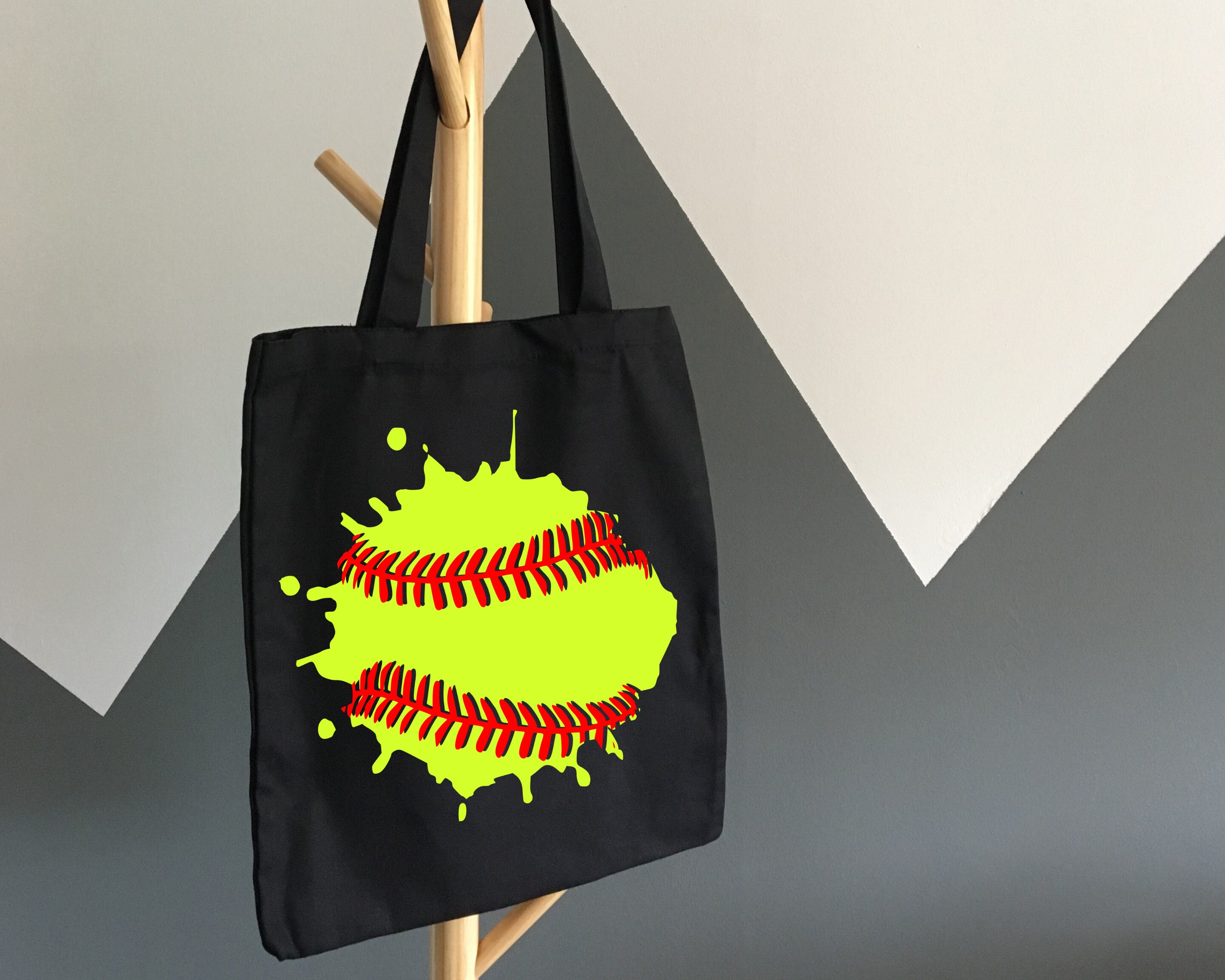 Softball Splatter SVG Paint Splashcut - Etsy