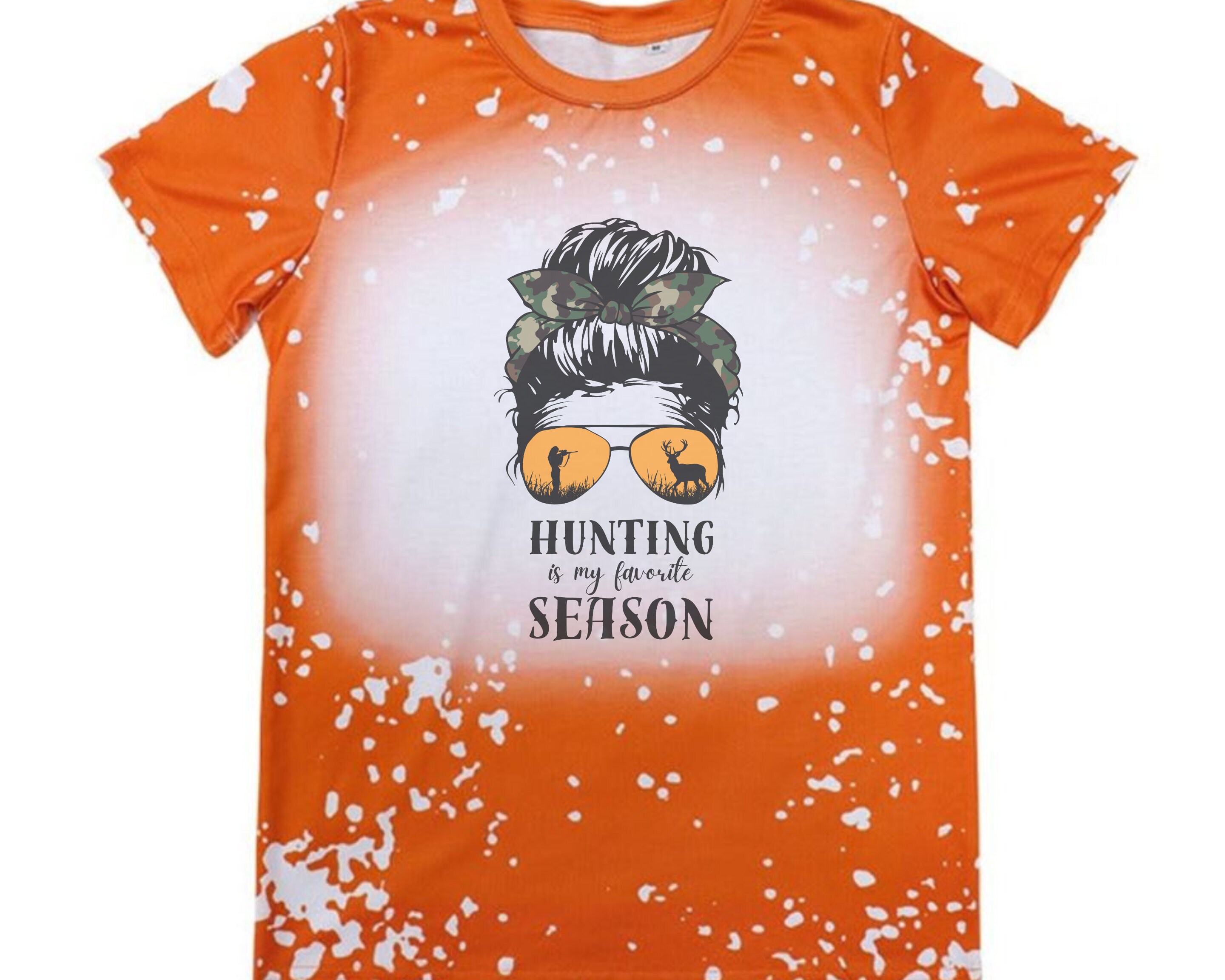 Hunting Season Messy Bun PNG: Deer Season Sublimation (digital Download ...