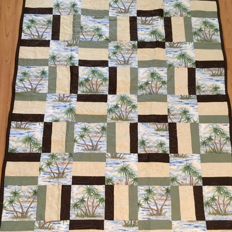 Palm Tree Quilt Pattern - Etsy