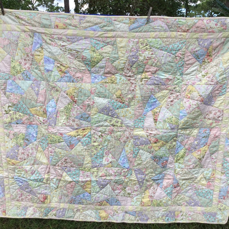 Pastel Quilt - Etsy