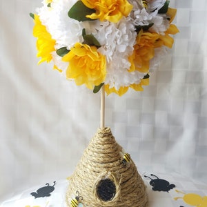 Bee Themed Topiary Decorations for Baby Shower, Wedding, Party, Nursery ...