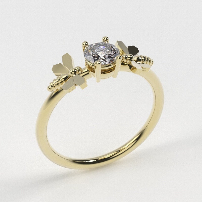 Bee Ring - Etsy
