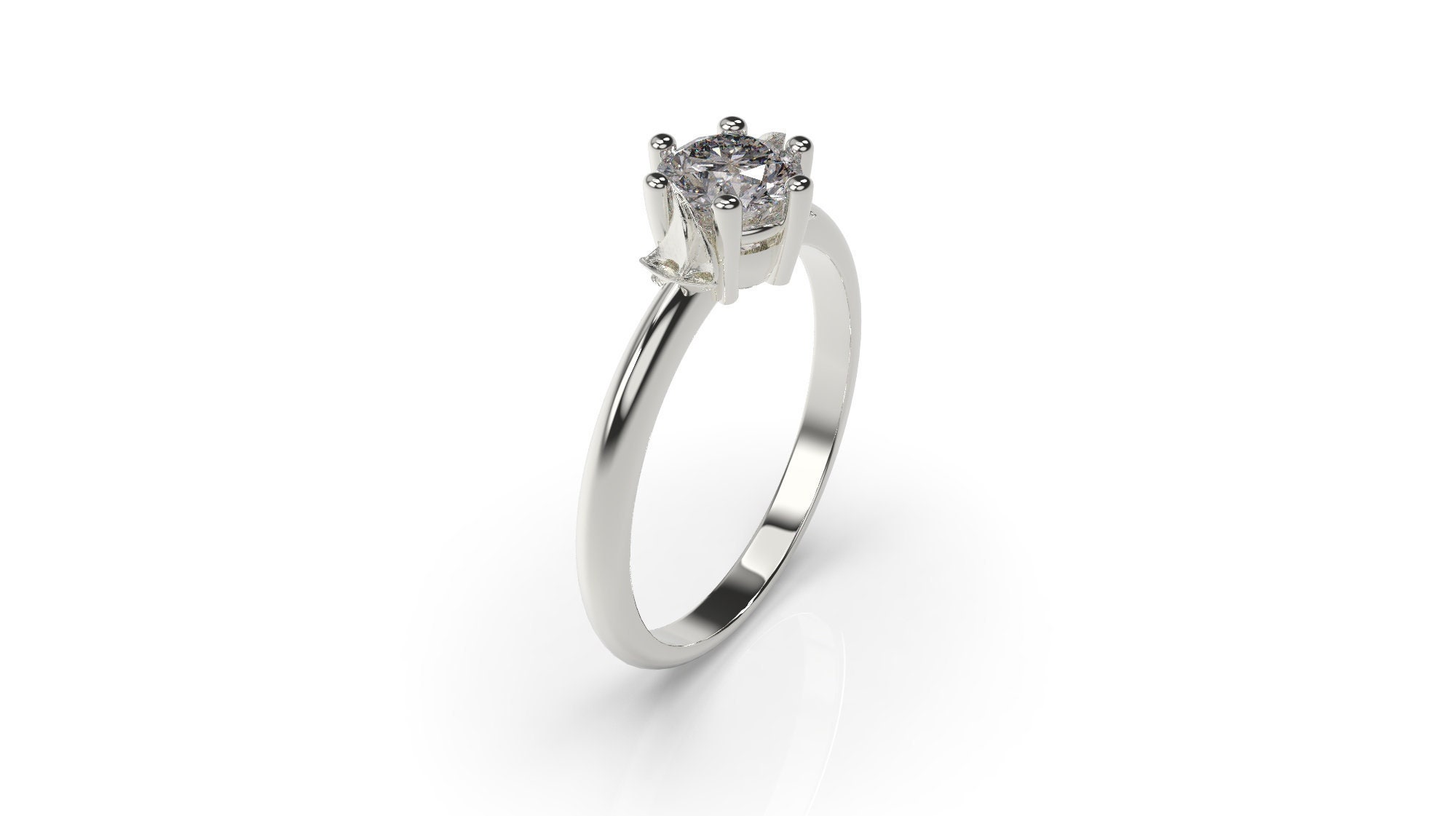 Sailboat Engagement Ring Sailing Ring White Gold Sailor Ring Sailing ...