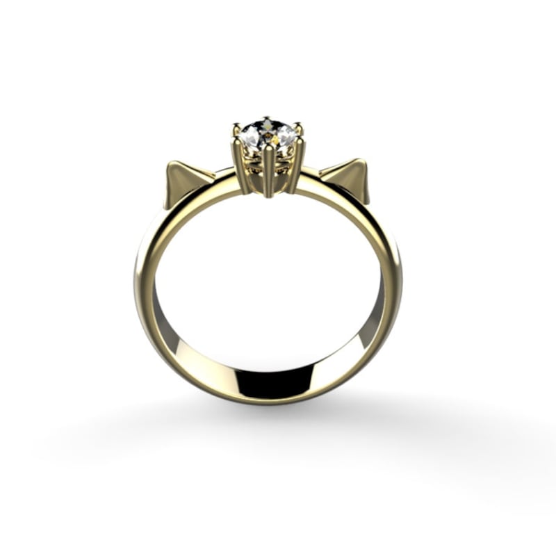 Cat Ring - Etsy