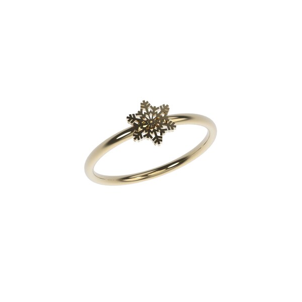 Snowflake Ring - Etsy