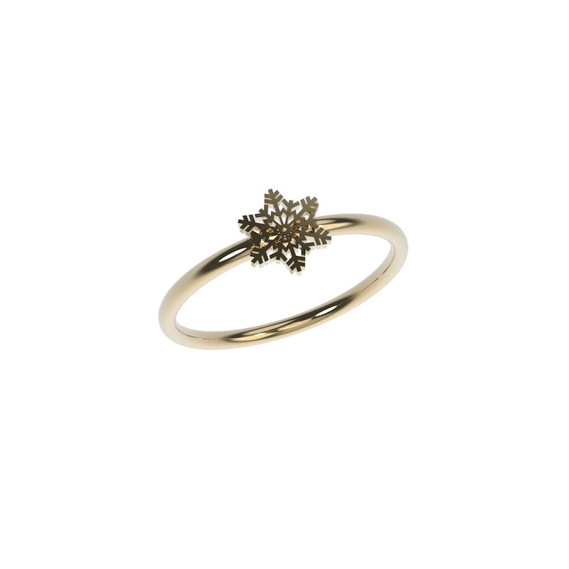 Snowflake Ring - Etsy