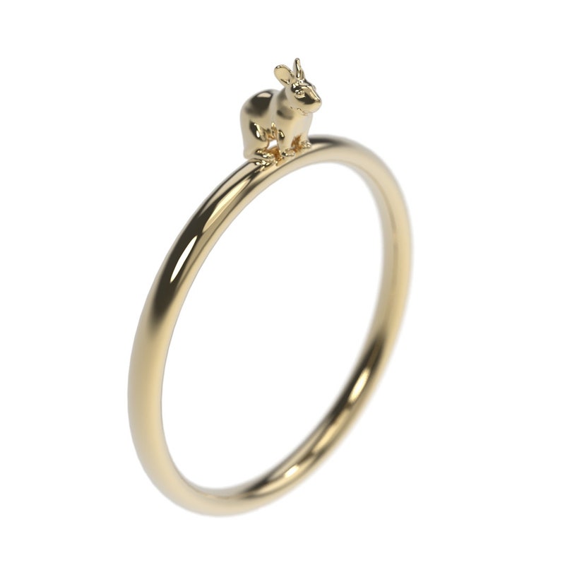 Rabbit Ring - Etsy