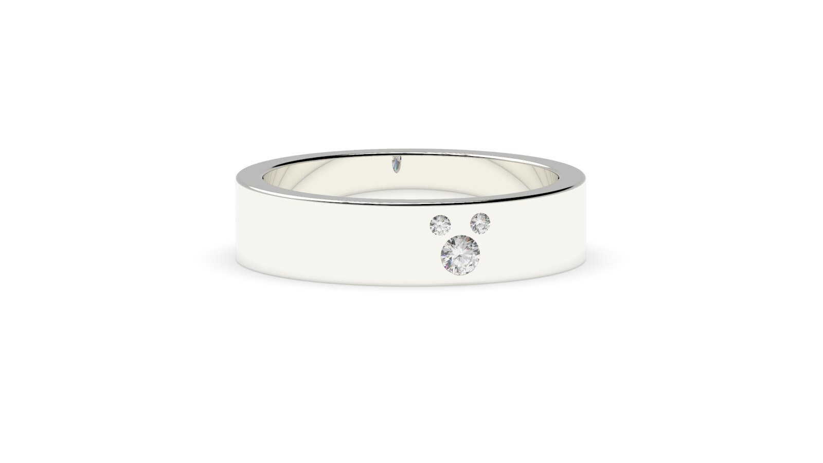 Mens Mickey Mouse Ears Disney Inspired Ring Mickey Wedding | Etsy