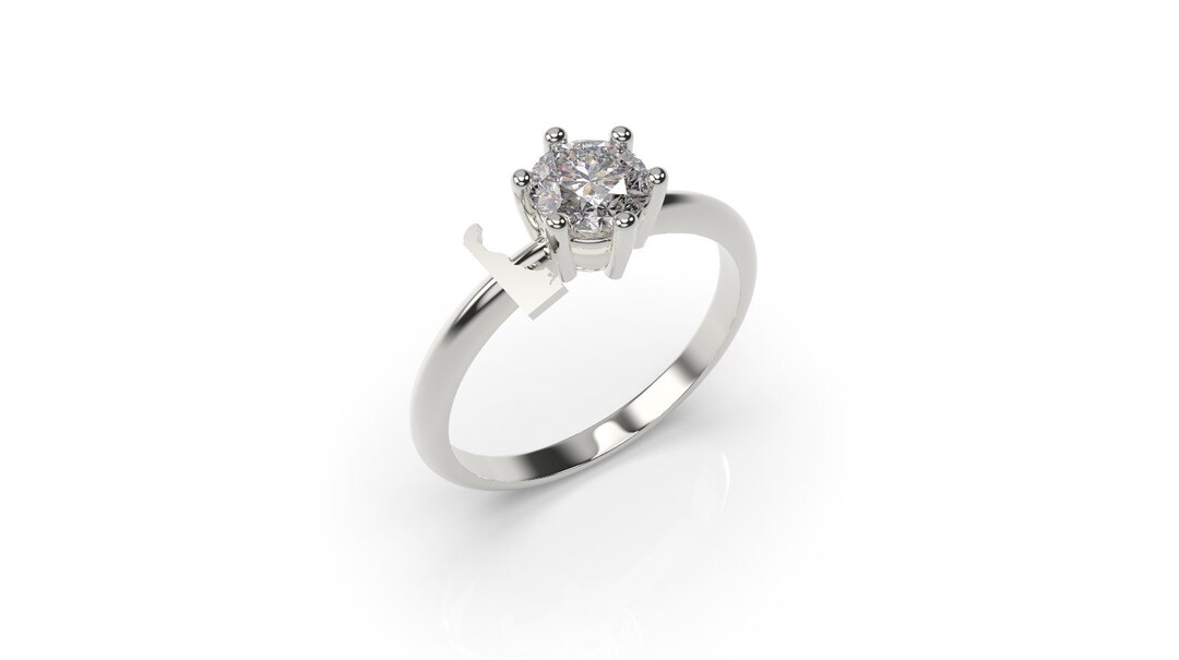 Delaware Ring Delaware Engagement Ring White Gold Delaware Engagement ...