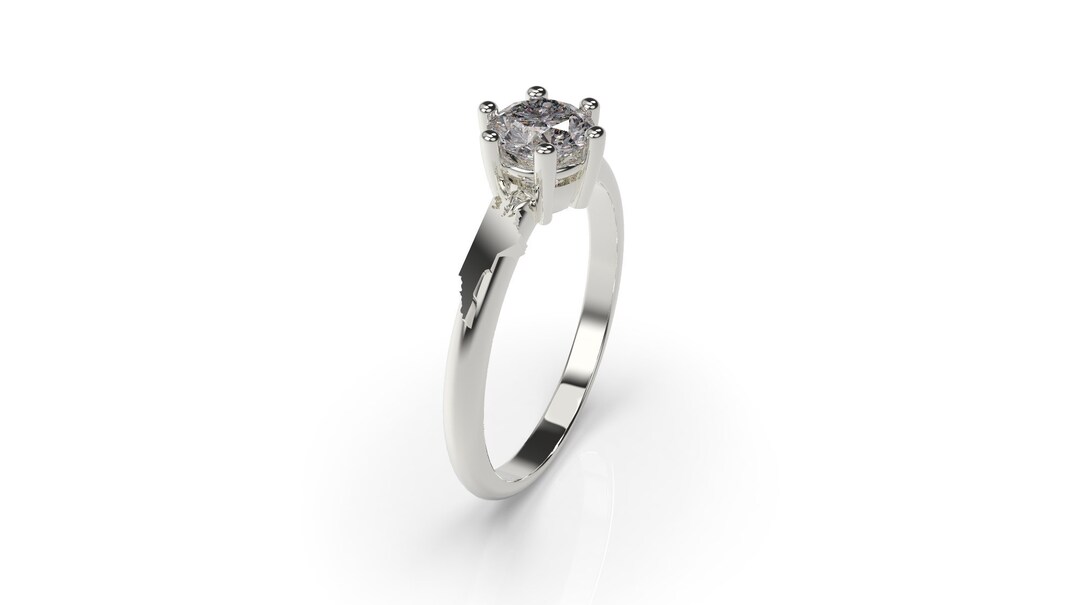 North Carolina Engagement Ring North Carolina Ring White Gold North ...