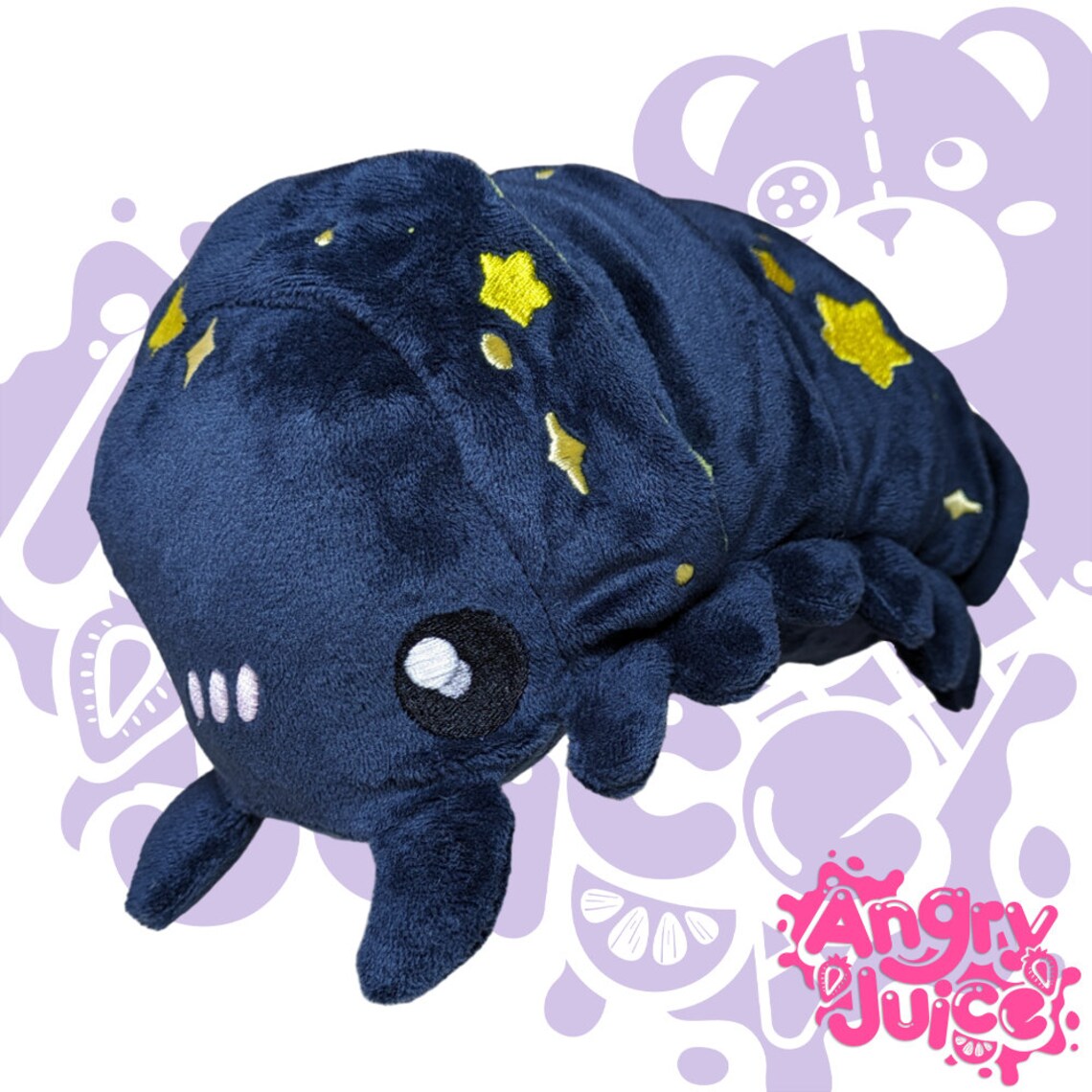 Starry Night Roly Poly Plush Plushie Stuffed Animal Minky Kawaii - Etsy