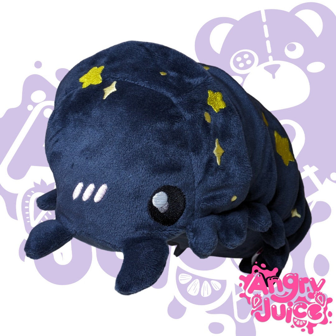 Starry Night Roly Poly Pillbug Plush Plushie Stuffed Animal Minky ...