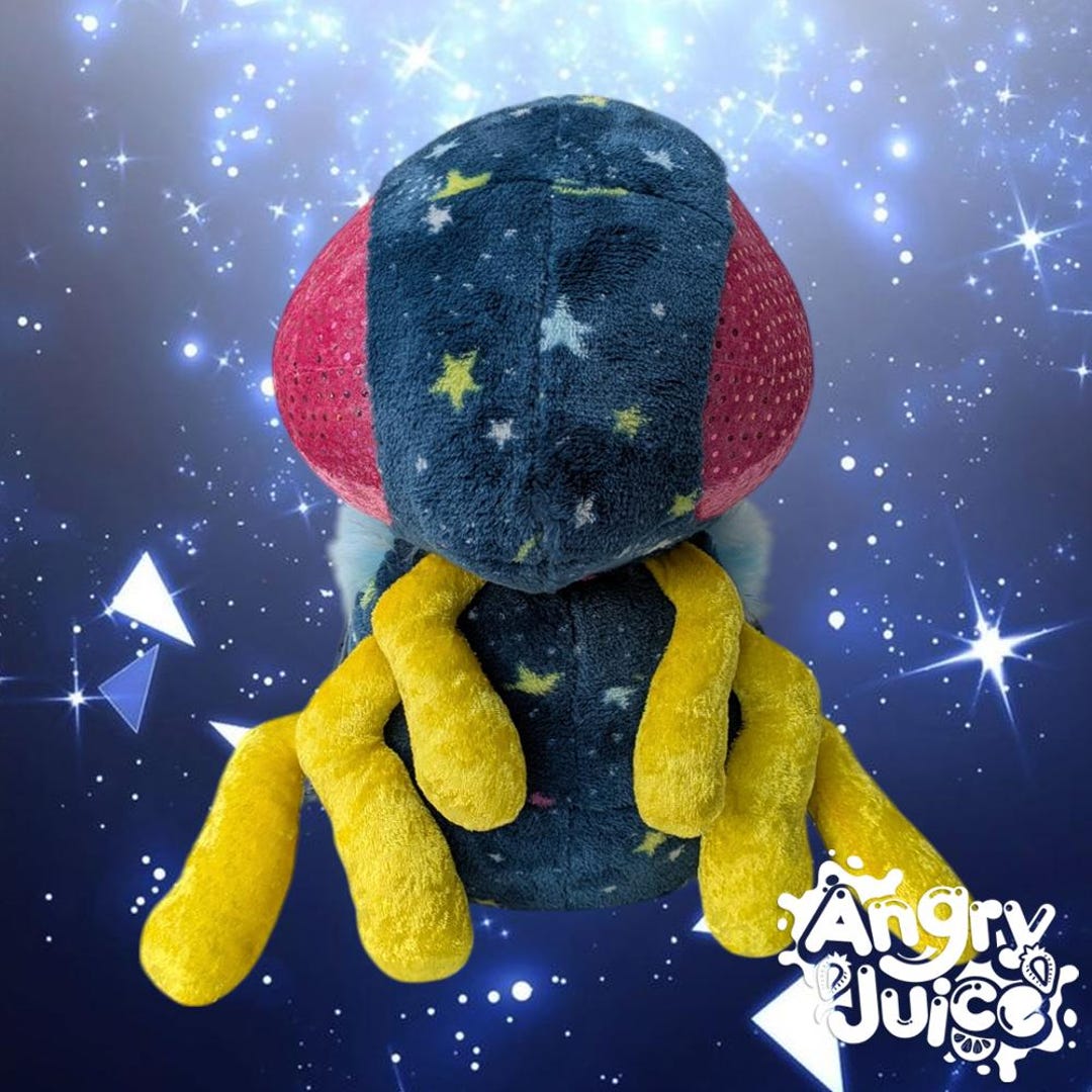 Galaxy Fly Plush Stuffed Animal Kawaii Handmade - Etsy