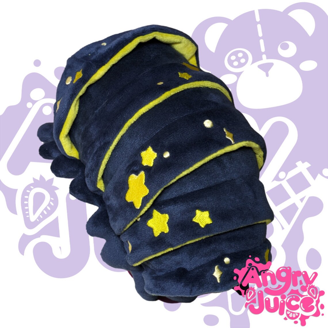 Starry Night Roly Poly Plush Plushie Stuffed Animal Minky Kawaii - Etsy