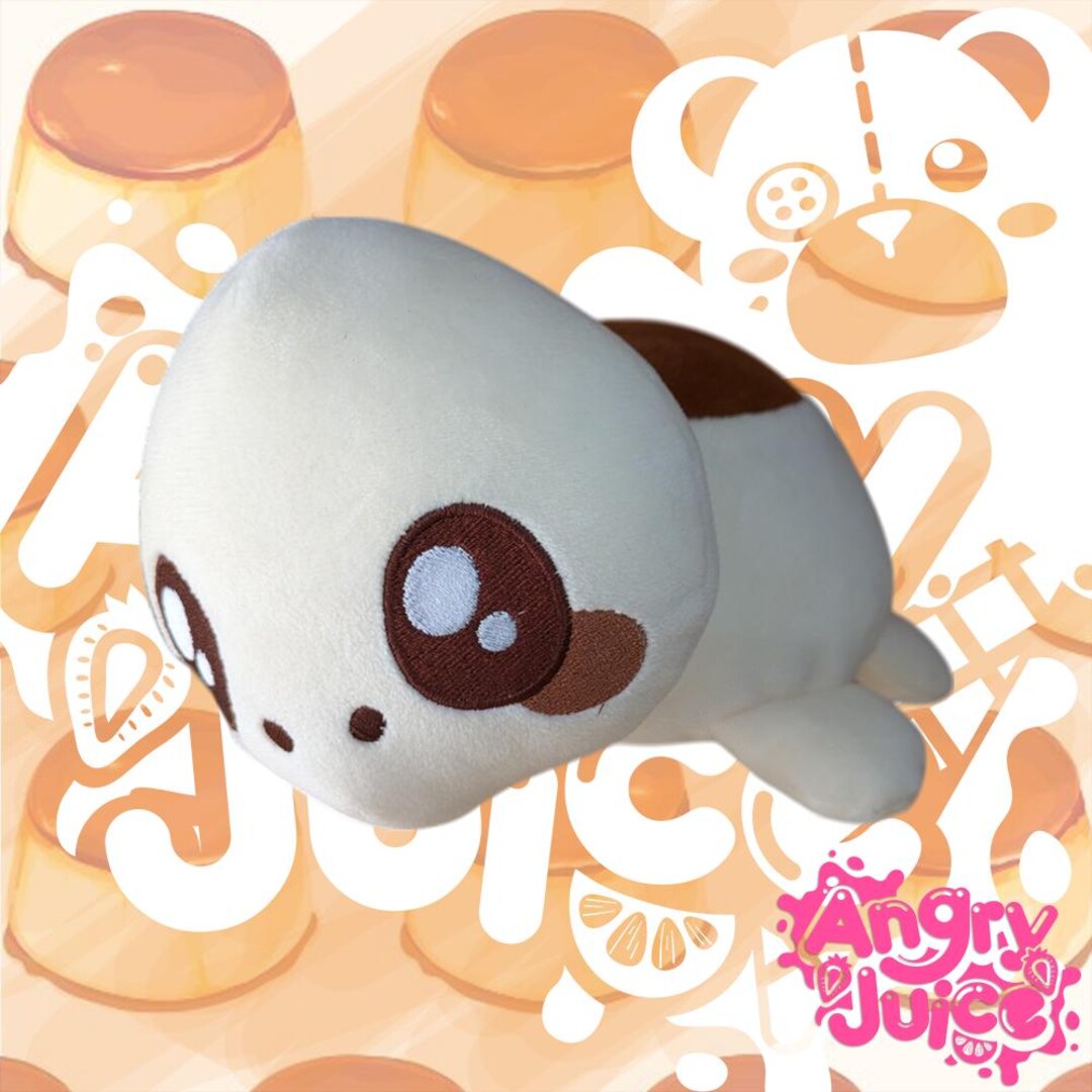 Purin Turtle Land Sea Pudding Vanilla Plush Stuffed Animal Kawaii ...