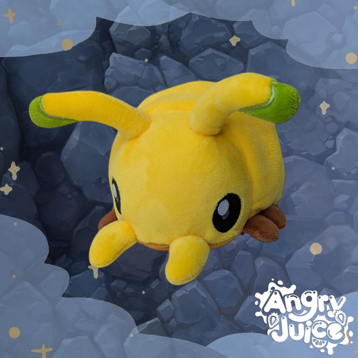 Stolly Poly Pillbug Core Keeper Plush Stuffed Animal Kawaii Handmade ...
