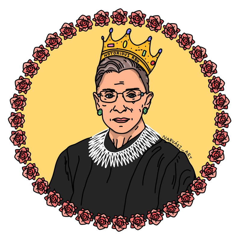 Ruth Bader Ginsburg Mug Ruth Bader Ginsburg Art RBG Coffee | Etsy