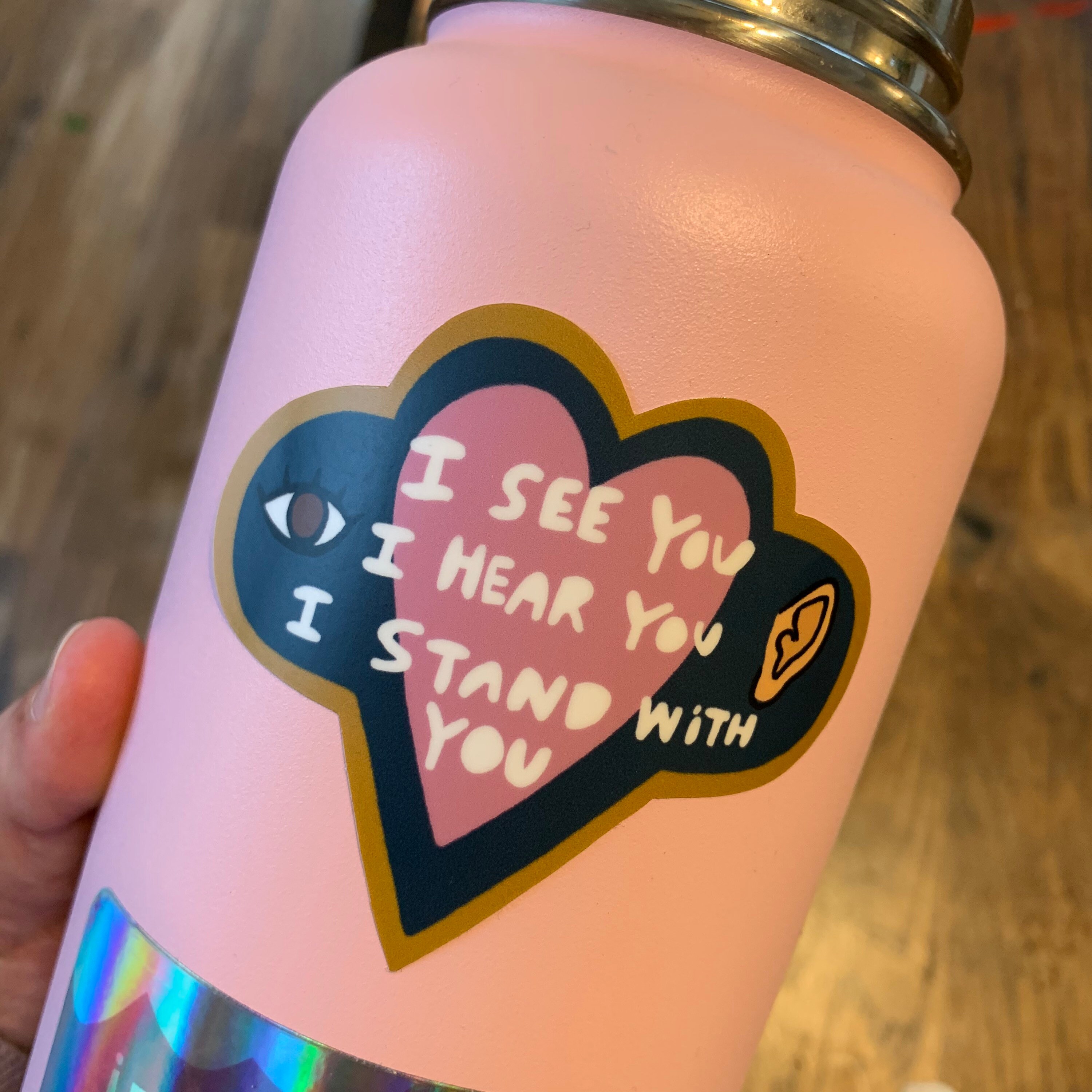 I See You I Hear You I Stand With You sticker | Etsy