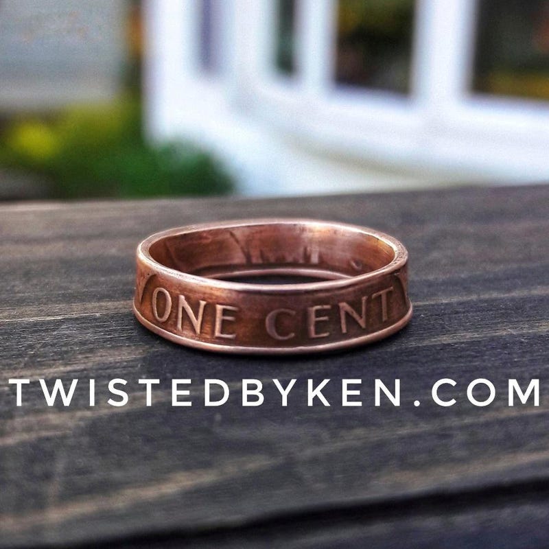 Artisan Coin Rings - Etsy