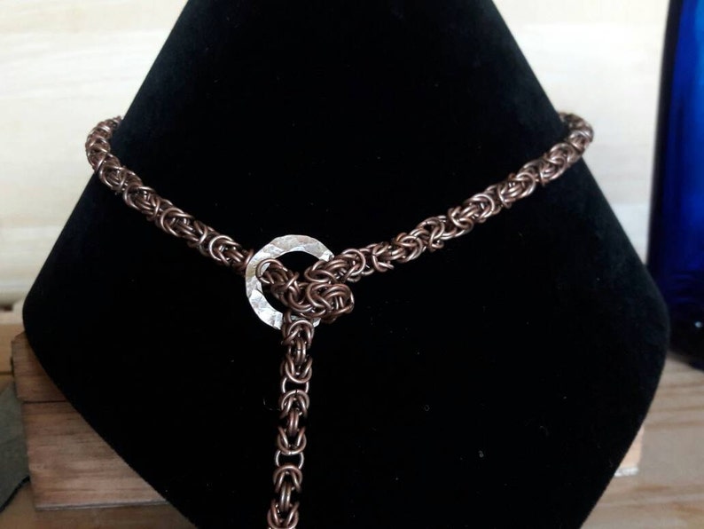 Handmade Antiqued-copper Chain Mail Cinch Belt Byzantine | Etsy