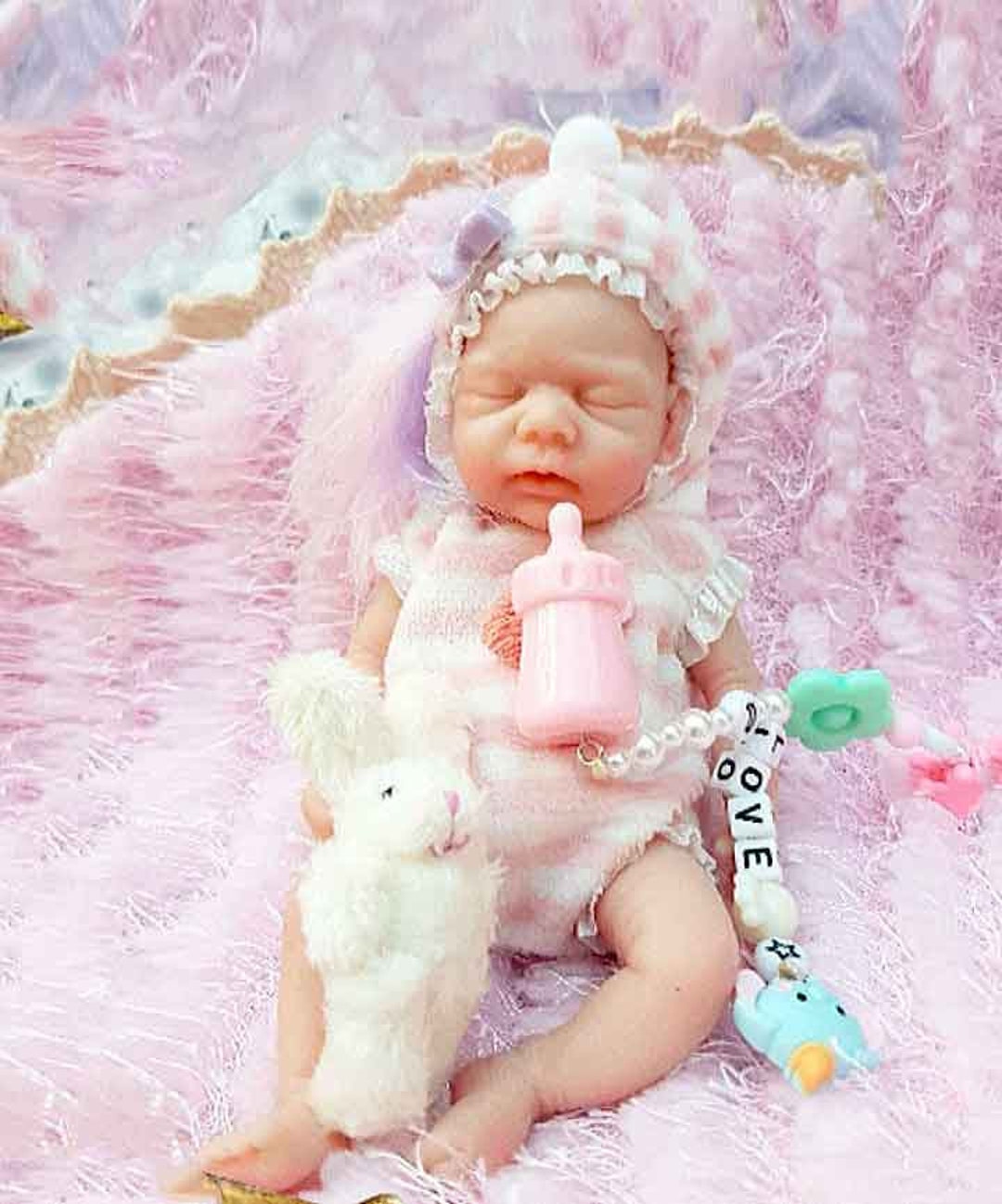 Reborn Silicone Mini Baby, muñeca de silicona, silicona, perrito de ...