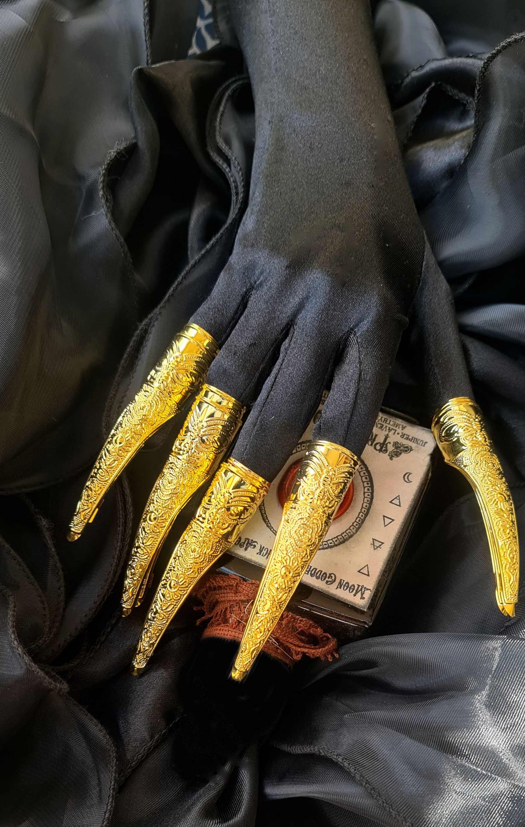 Set of 5 Articulated Finger Armor Rings - Etsy