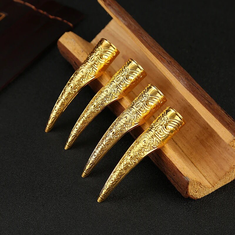 Set of 5 Articulated Finger Armor Rings - Etsy