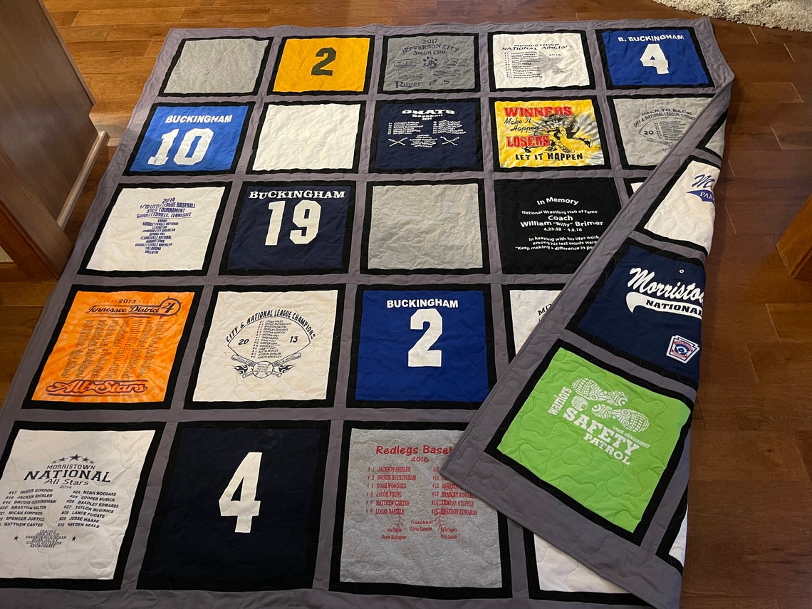 TWICE Framed DOUBLE Sided Custom Made Tshirt Quilt deposit - Etsy