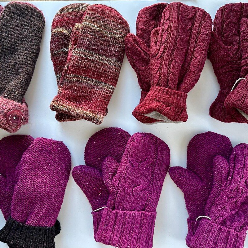 Wool Sweater Mittens - Etsy