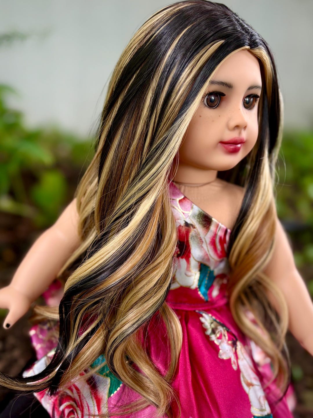 Decadence 10-11 Calico Wig for 18” Dolls - Etsy