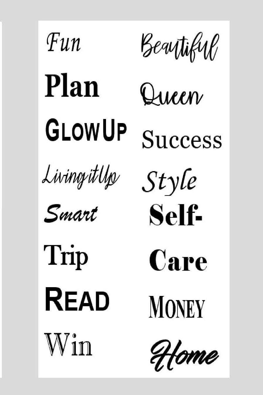 Vision Board Printable Vision Board Vision Board Kit Vision | Etsy