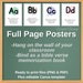 Alphabet Posters With Bible Verses | Printable Designs: PNG & PDF ...