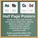 Alphabet Posters With Bible Verses | Printable Designs: PNG & PDF ...